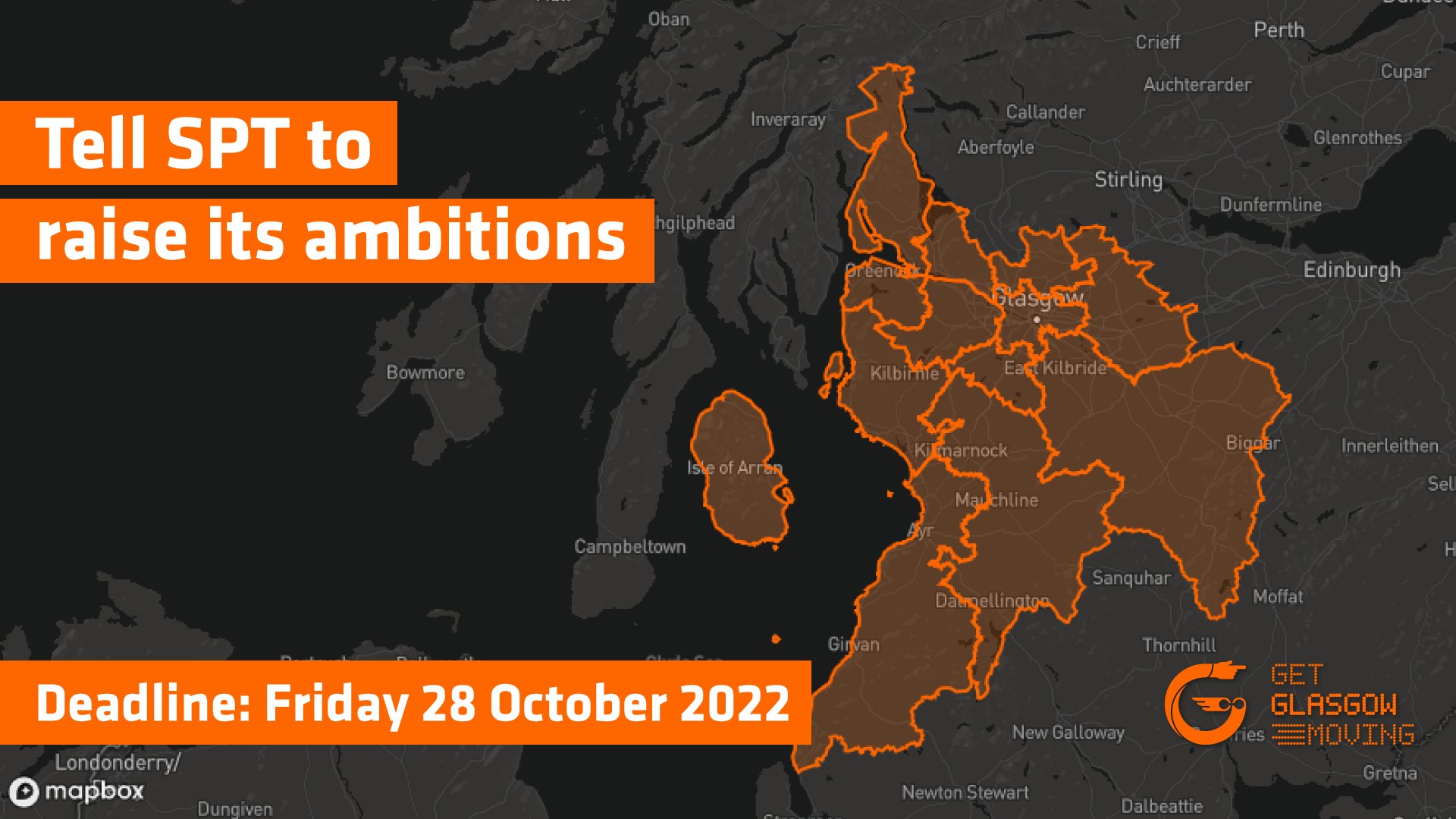 Tell SPT to raise its ambitions! - Get Glasgow Moving